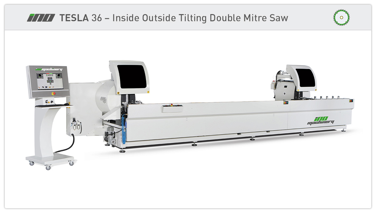TESLA 16 Inside Tilting Double Mitre Saw 45-90 | INO Machinery