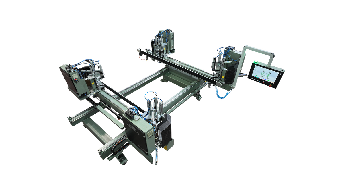 Ino RANGE - 8 Axis CNC 4 Head PVC Profile Welding Machine | INO Machinery