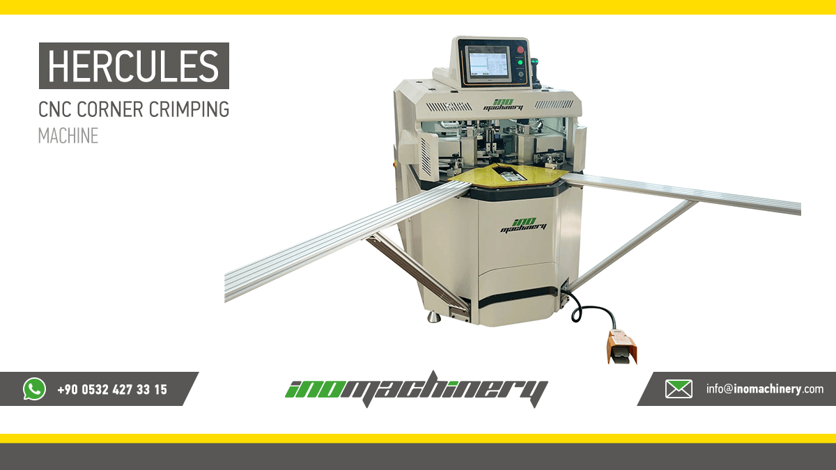 INO HERCULES CNC Corner Crimping Machine | INO Machinery